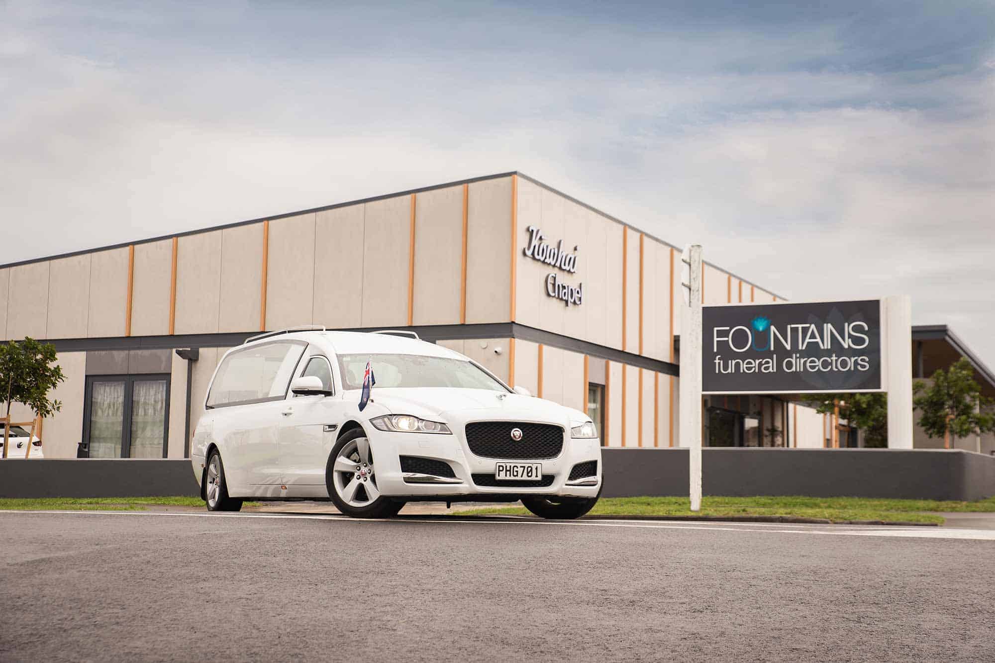 Hearse & Funeral Vehicles | Fountains Funerals South Auckland